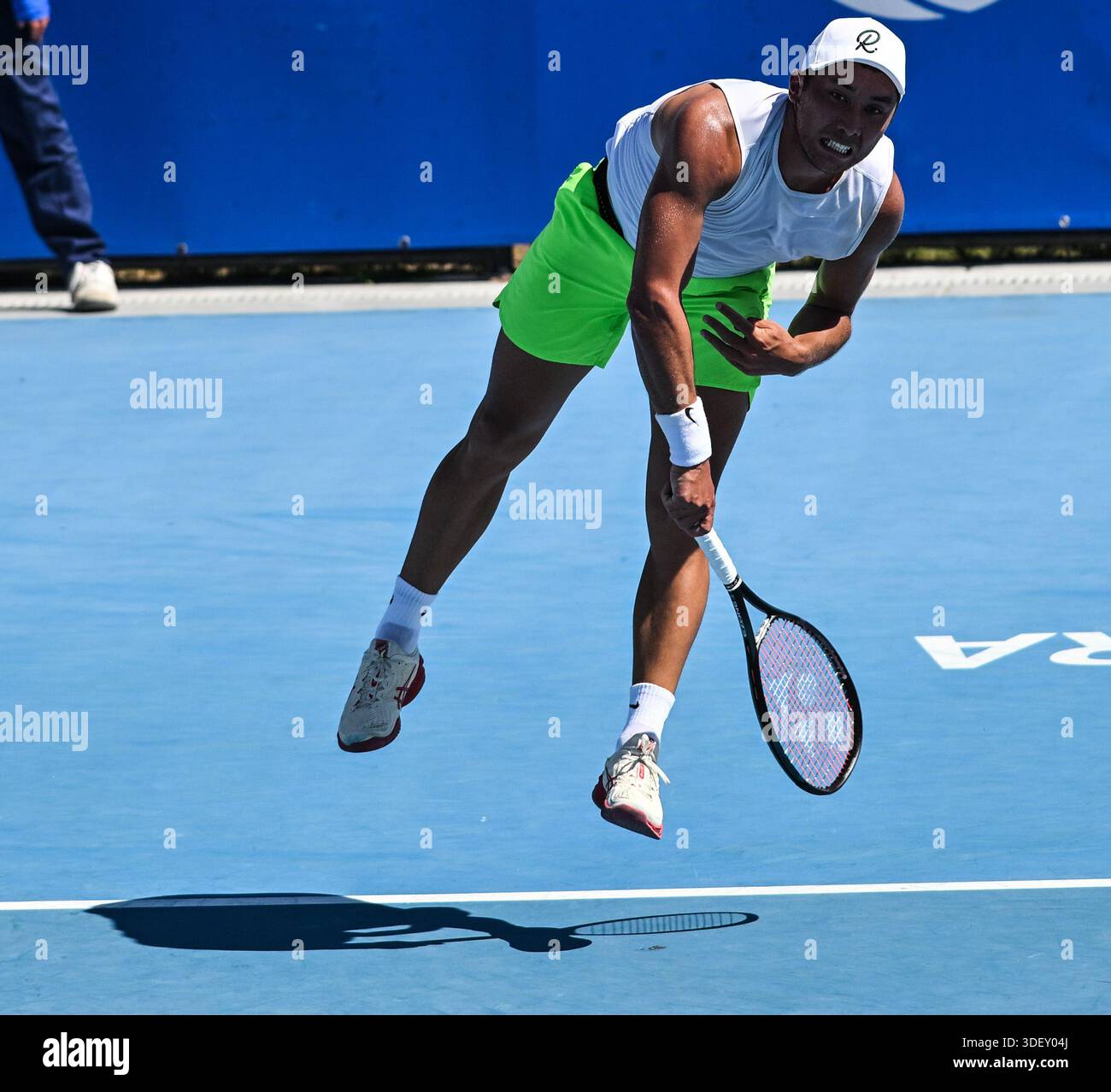 Canberra, Australia. 9 January 2026, James McCabe during the Canberra ...
