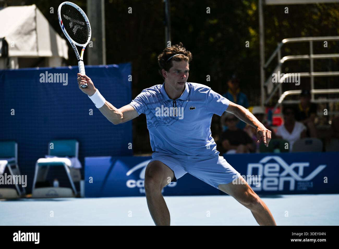 Canberra, Australia. 9 January 2026, Alexander Blockx during the ...