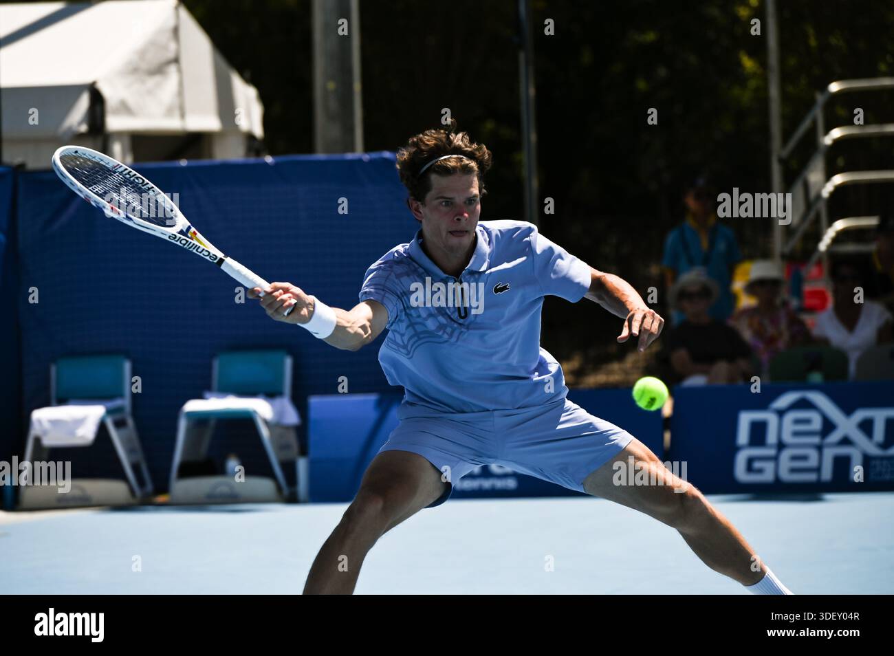 Canberra, Australia. 9 January 2026, Alexander Blockx during the ...