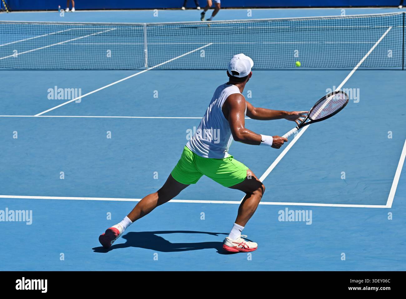 Canberra, Australia. 9 January 2026, James McCabe during the Canberra ...
