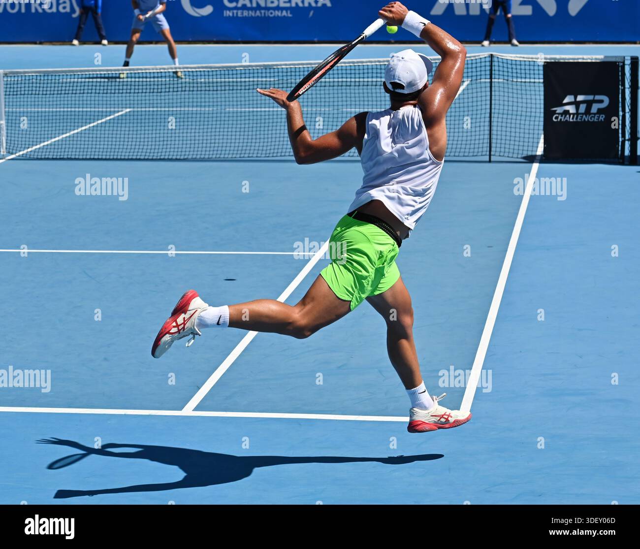 Canberra, Australia. 9 January 2026, James McCabe during the Canberra ...