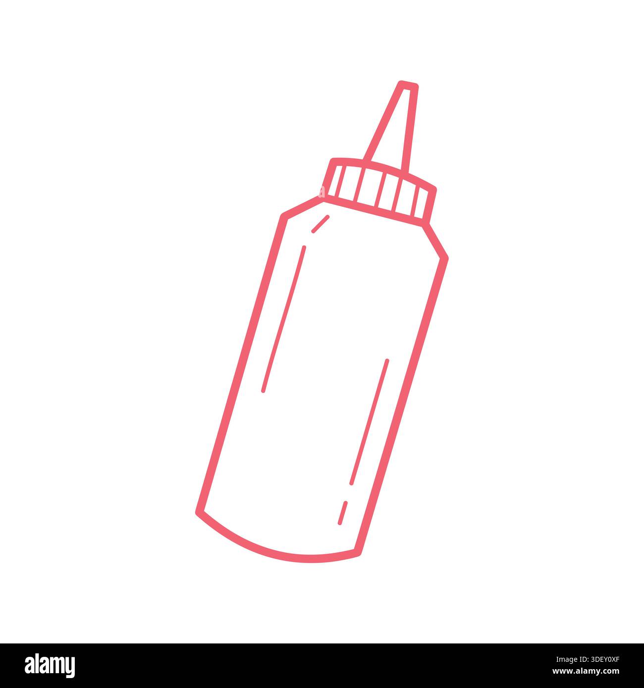 Ketchup bottle sticker Stock Vector Images - Alamy