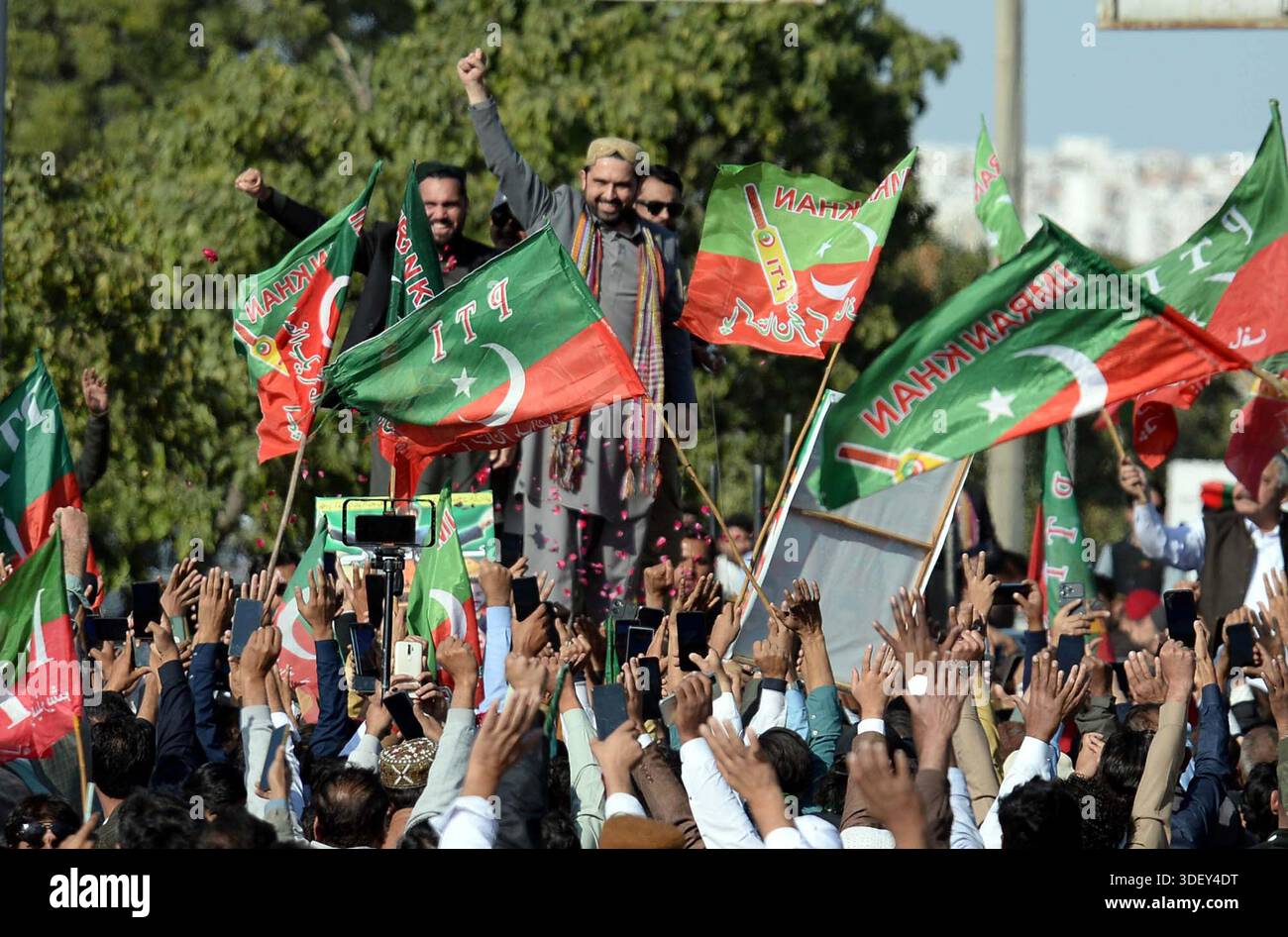 KARACHI, PAKISTAN, JAN 09: Chief Minister Khyber Pakhtunkhwa (KPK ...