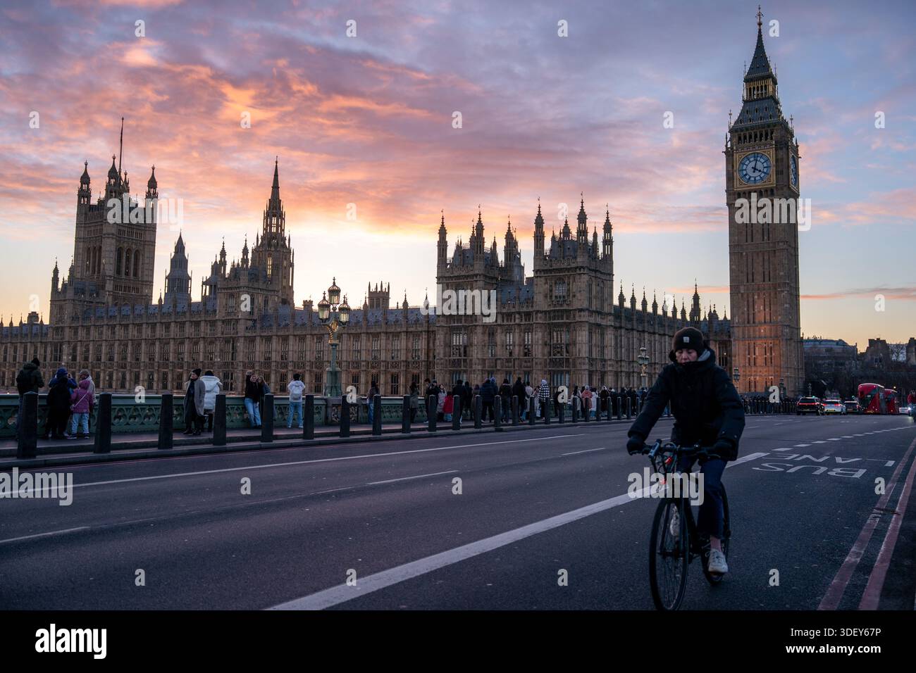 A view of Elizabeth clock tower commonly called Big Ben on January 4 ...