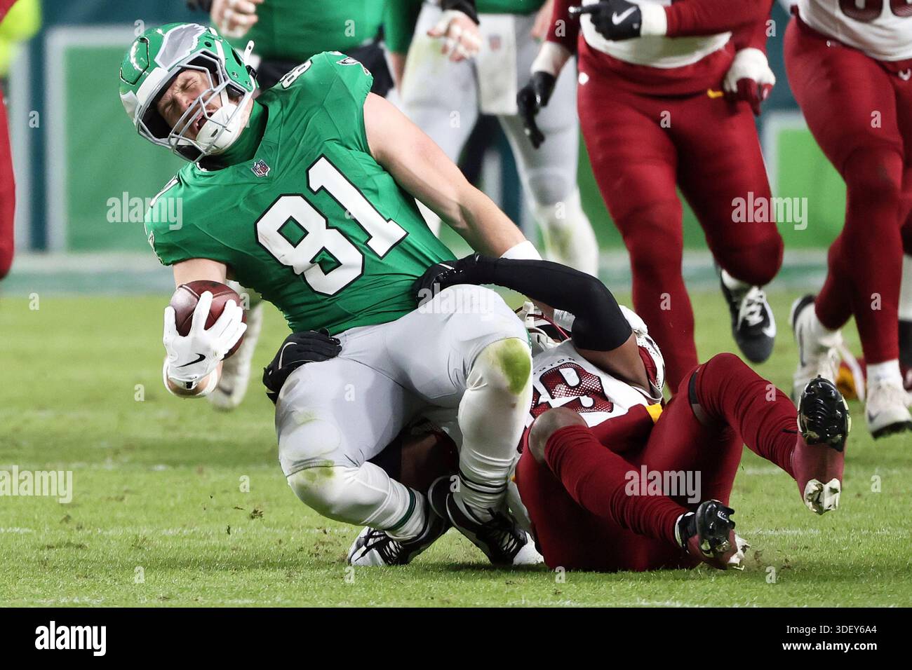 during an NFL football game against the Washington Commanders, Sunday ...