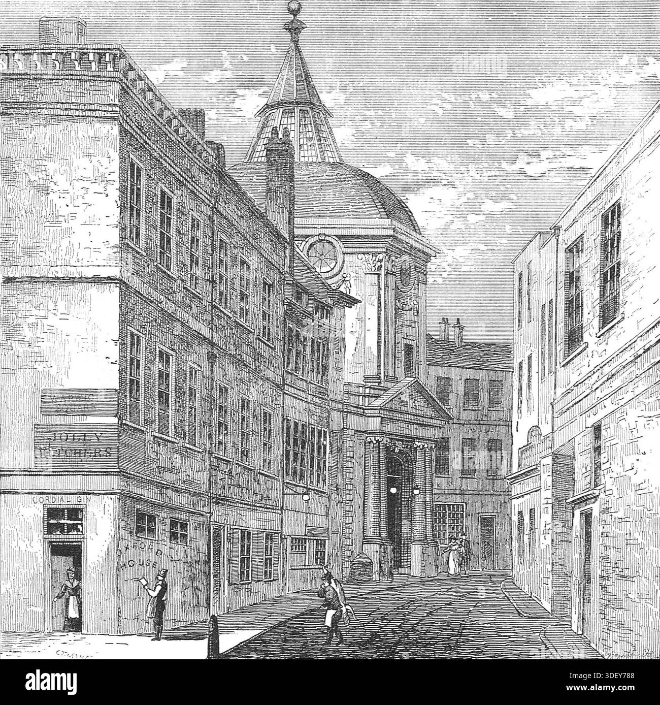 Founded by royal charter from king henry viii hi-res stock photography ...
