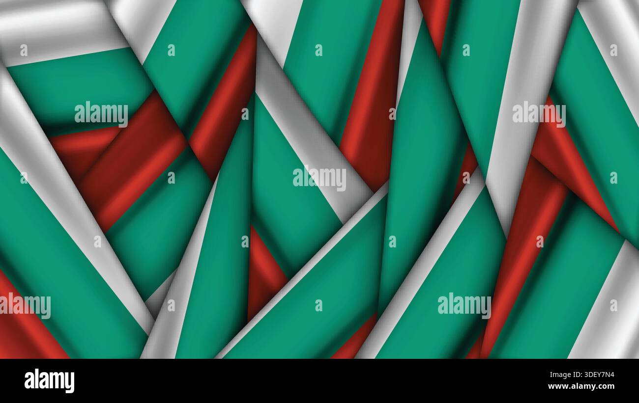 Set bulgaria flags stacked hi-res stock photography and images - Alamy