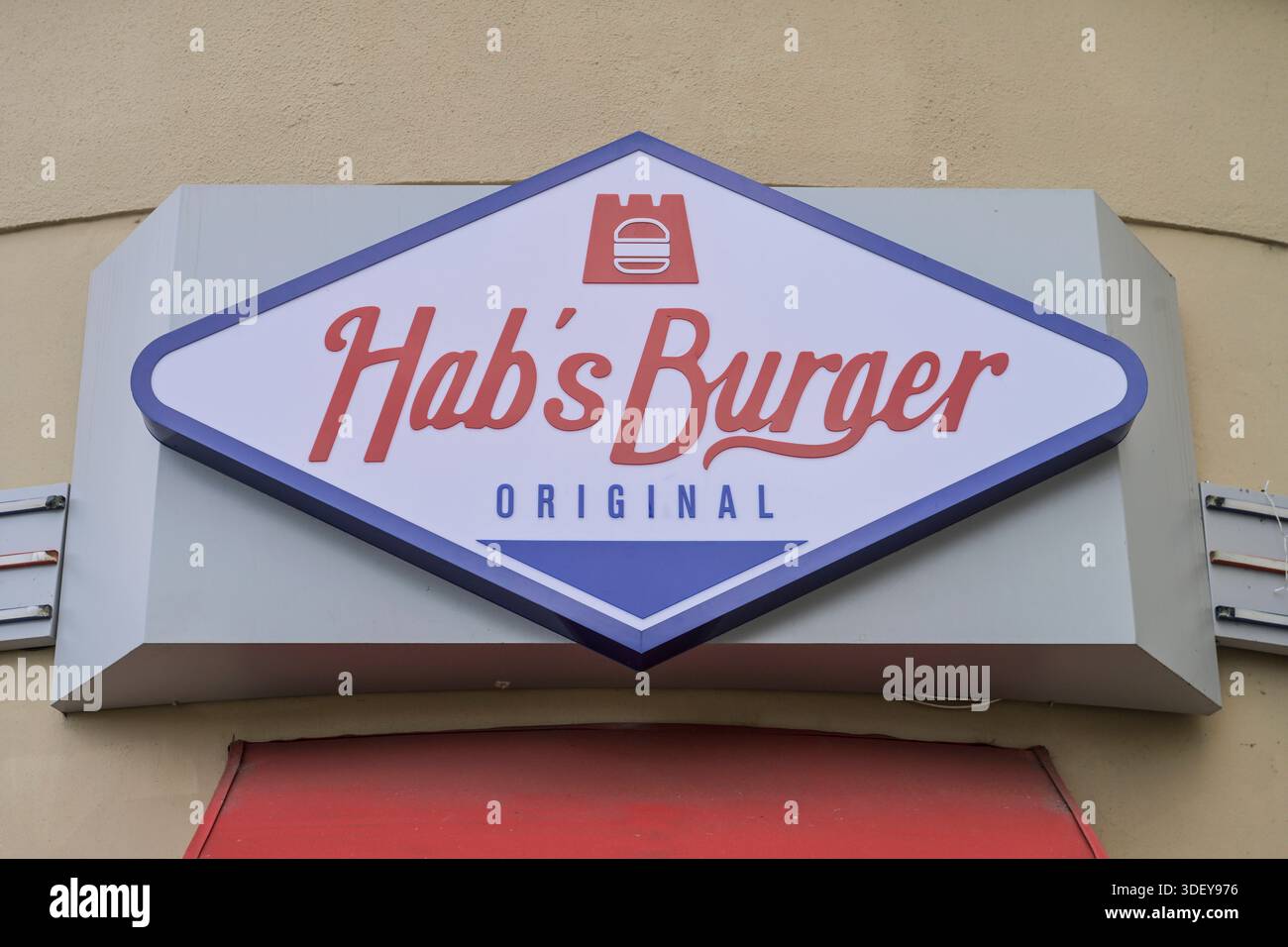 Schnellimbiss HabsÂ Burger, Wien, Österreich *** HabsÂ Burger fast food ...