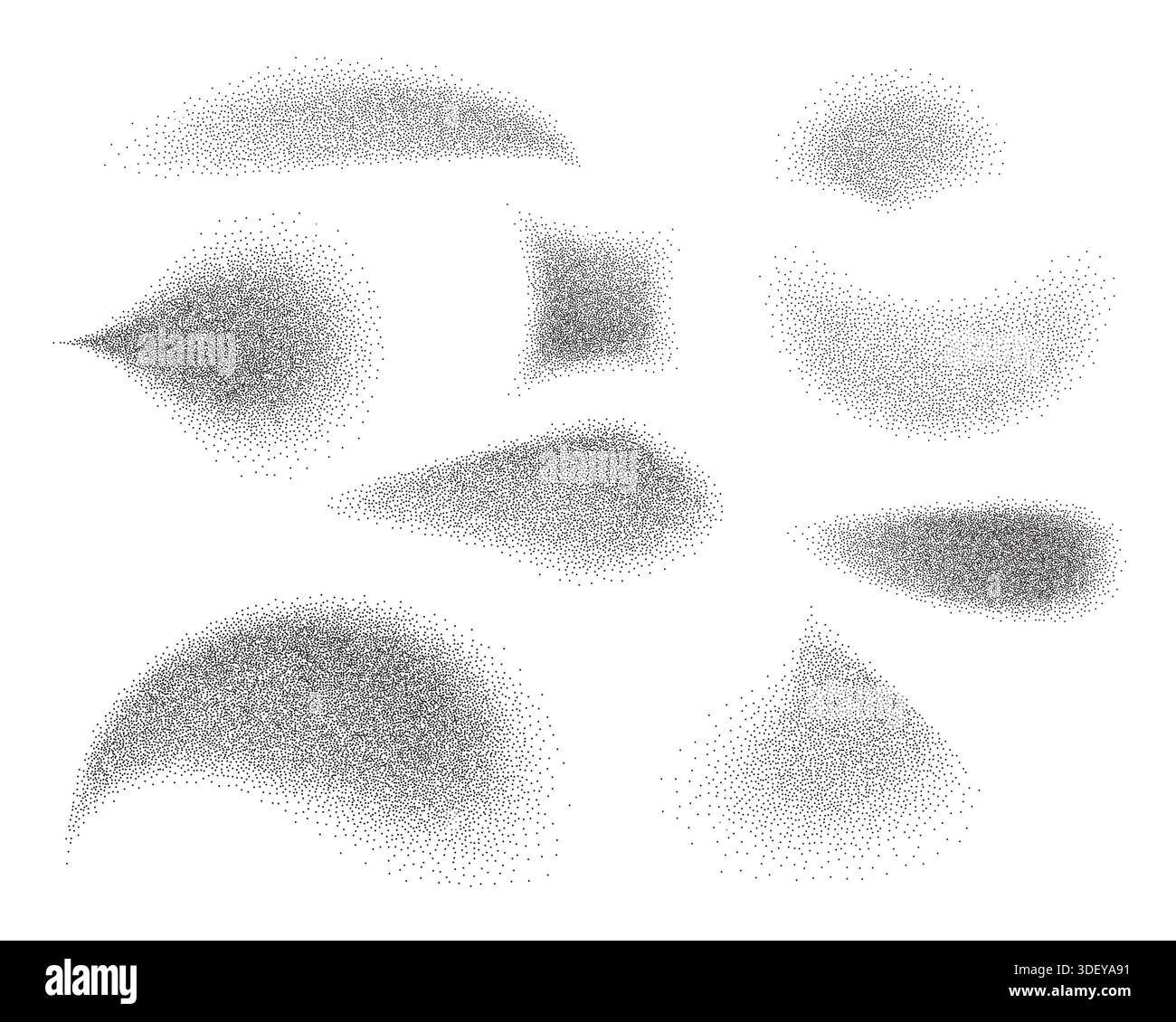 Stipple paint effect Stock Vector Images - Alamy