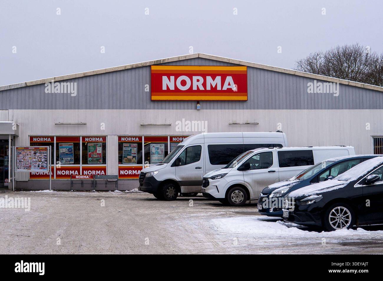 Berlin, Stadtbild, im Bild: eine Filiale von Norma in der Märkischen ...