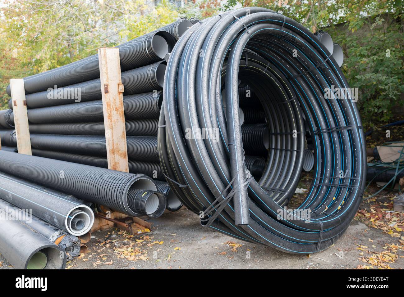 High-density polyethylene pipes for the transmission of liquids and ...