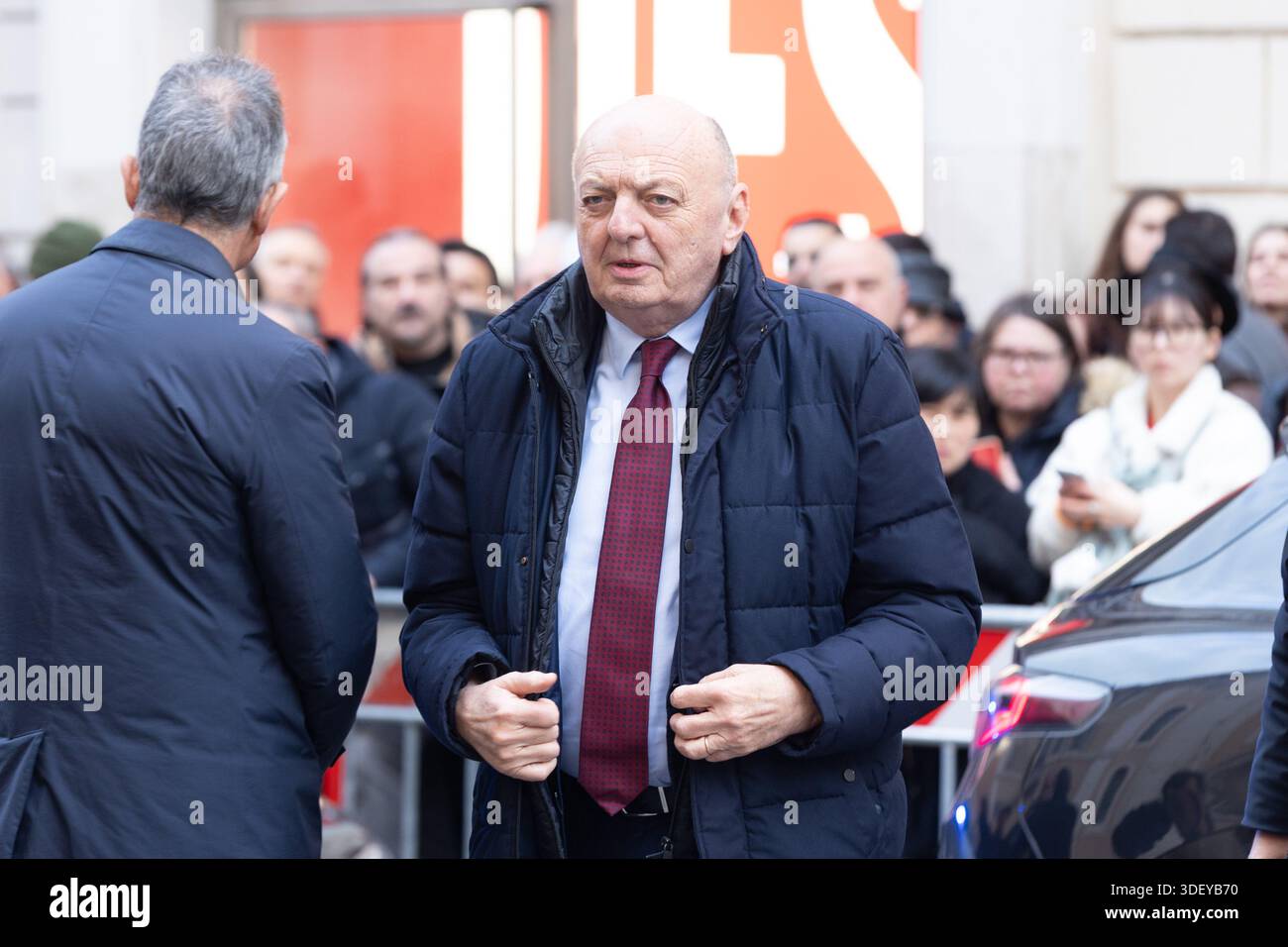 Gilberto Pichetto Fratin in front of the Church of San Carlo on Via del ...