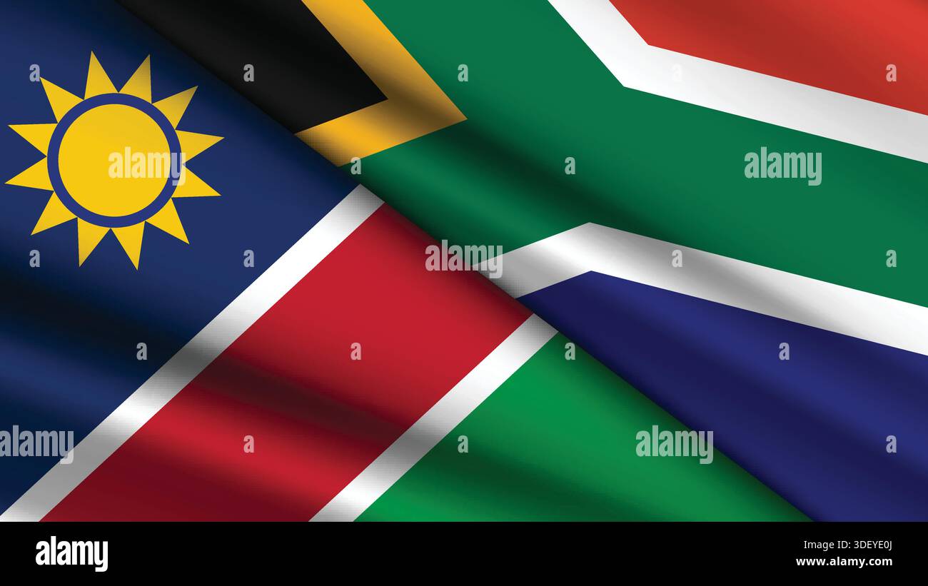High quality namibia flag vector hi-res stock photography and images ...