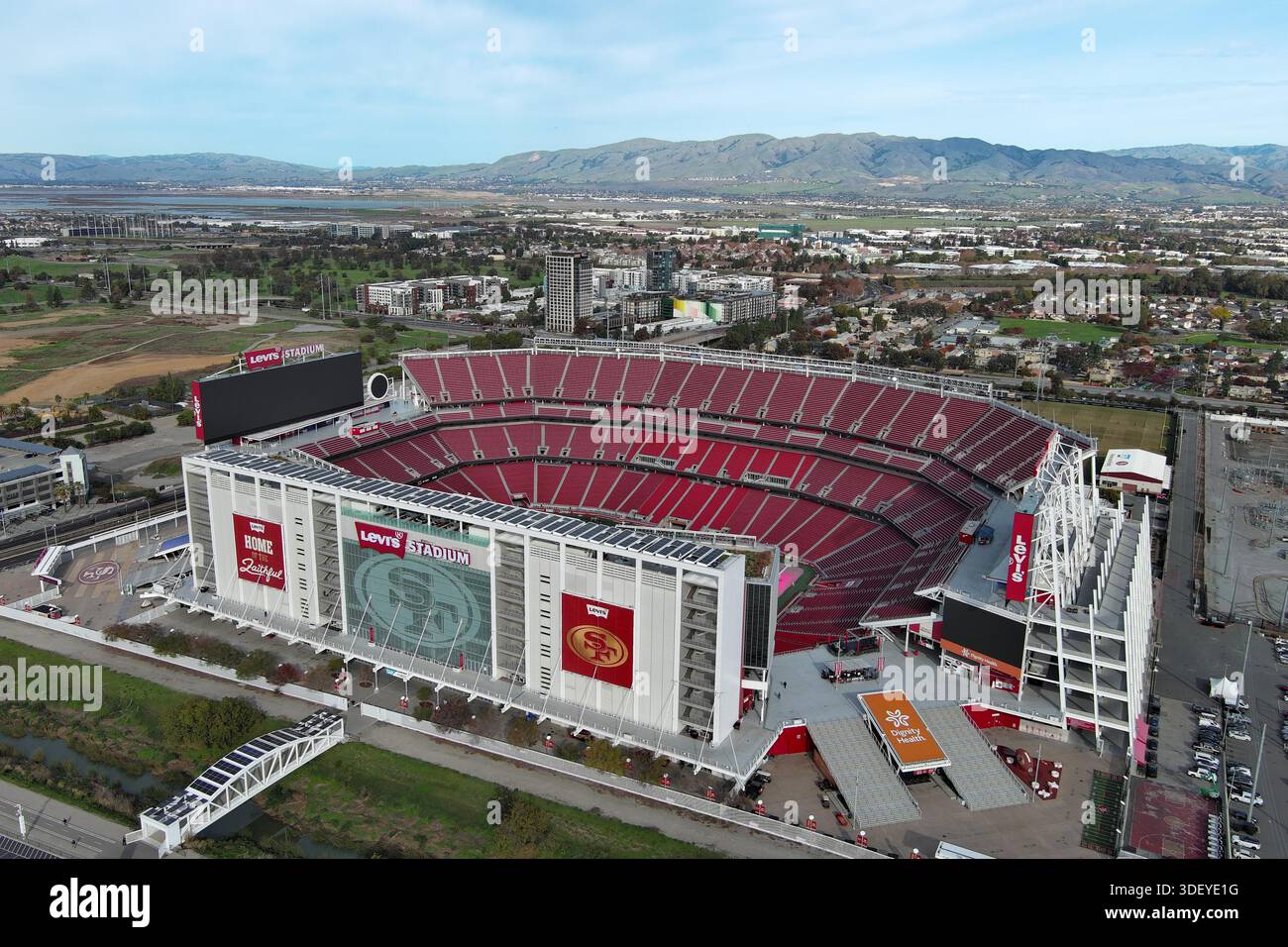 A general overall aerial view of Levi's Stadium, Wednesday, Dec 3, 2025 ...
