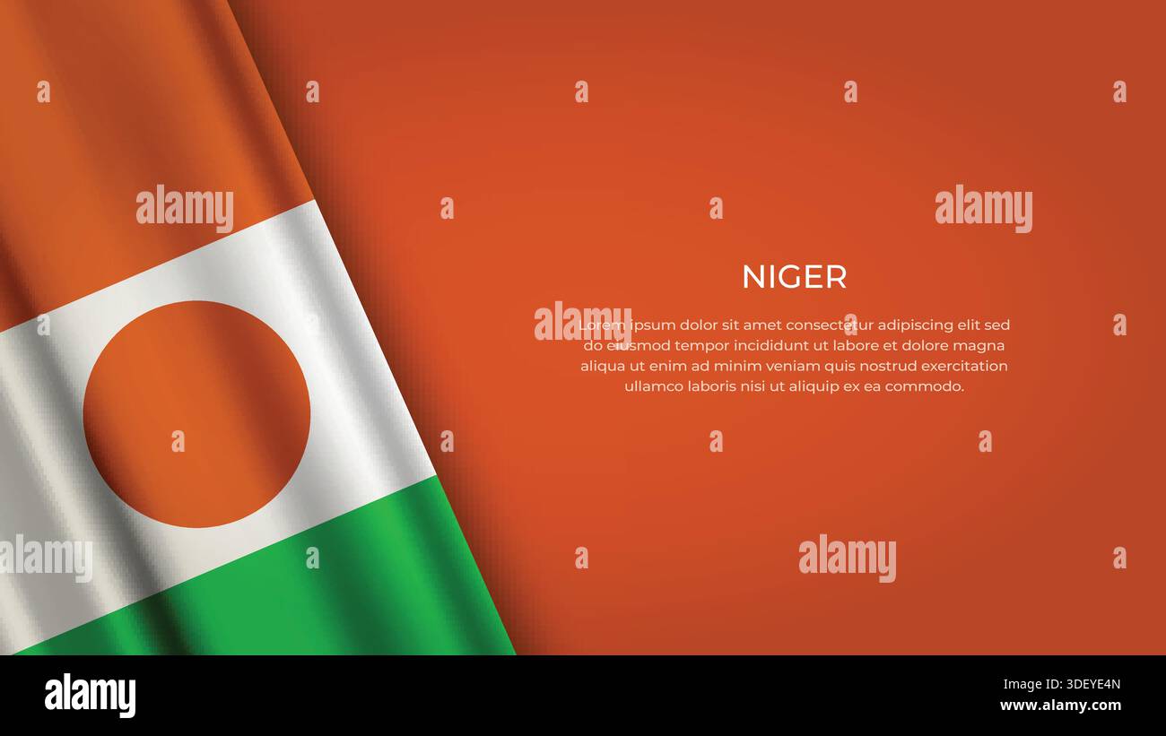 Niger flag official colors Stock Vector Images - Alamy