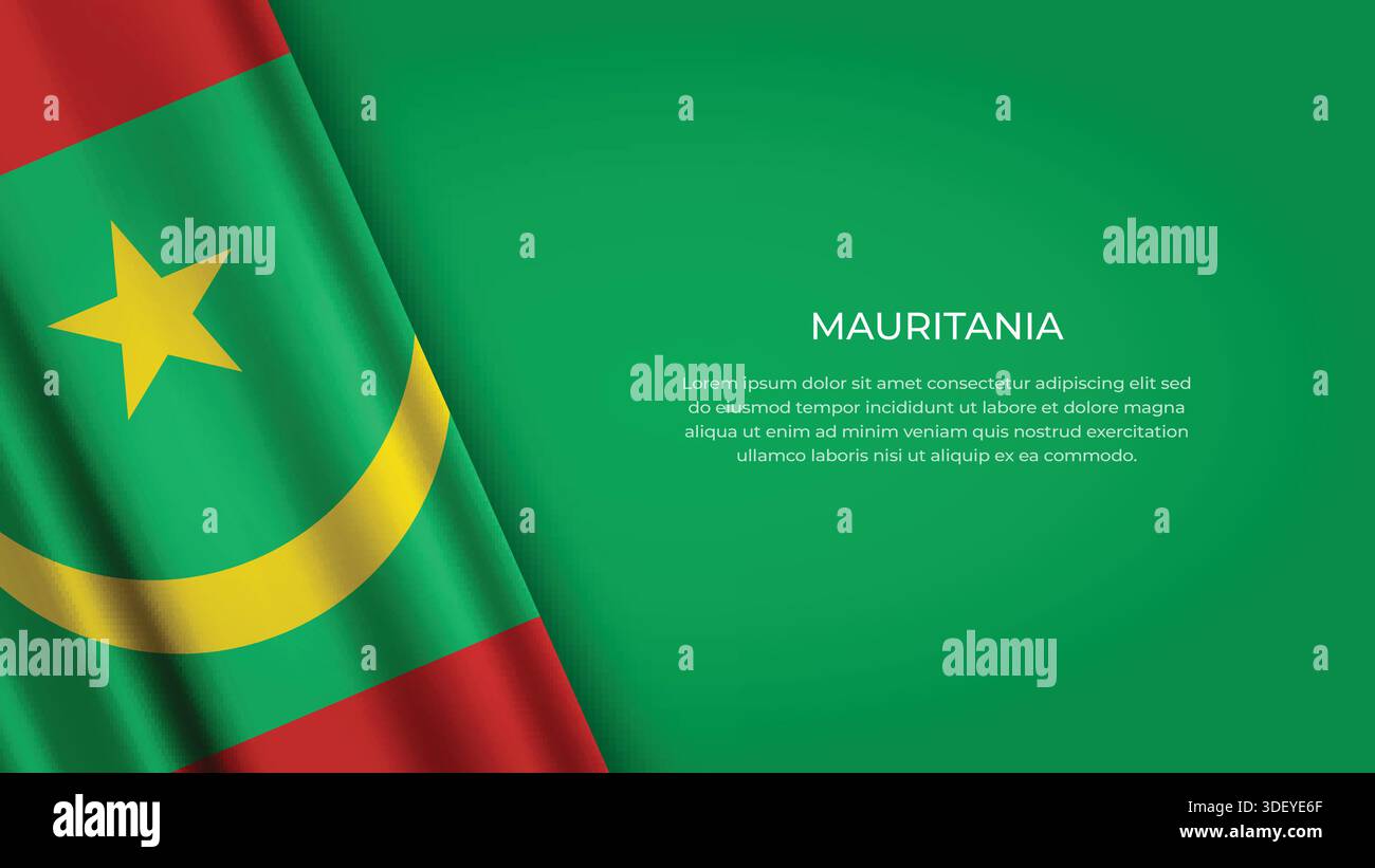 Mauritania sign symbol mauritanian Stock Vector Images - Alamy
