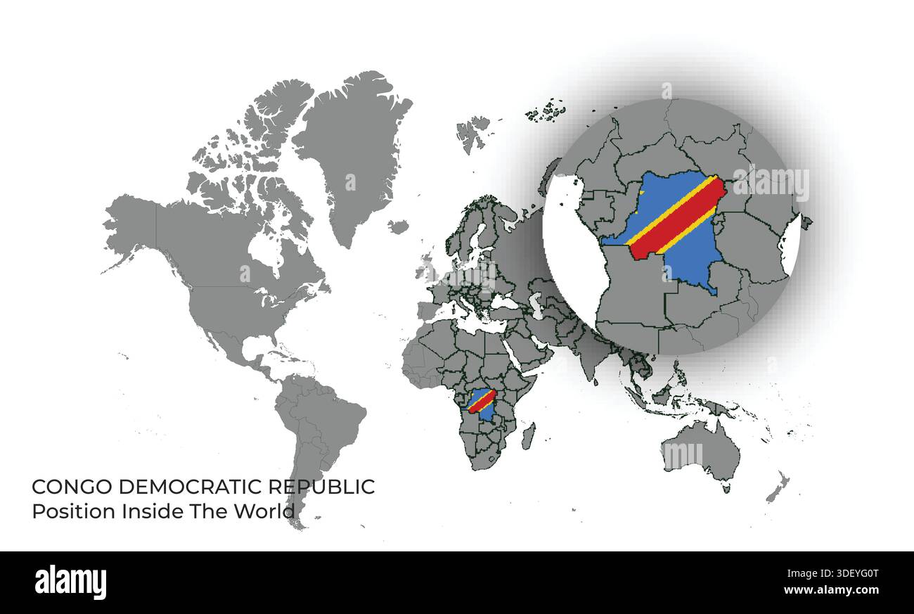 Congo democratic republic position hi-res stock photography and images ...