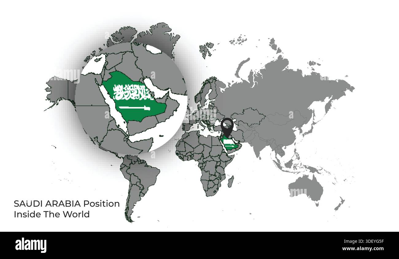 Arabian desert in saudi Stock Vector Images - Alamy