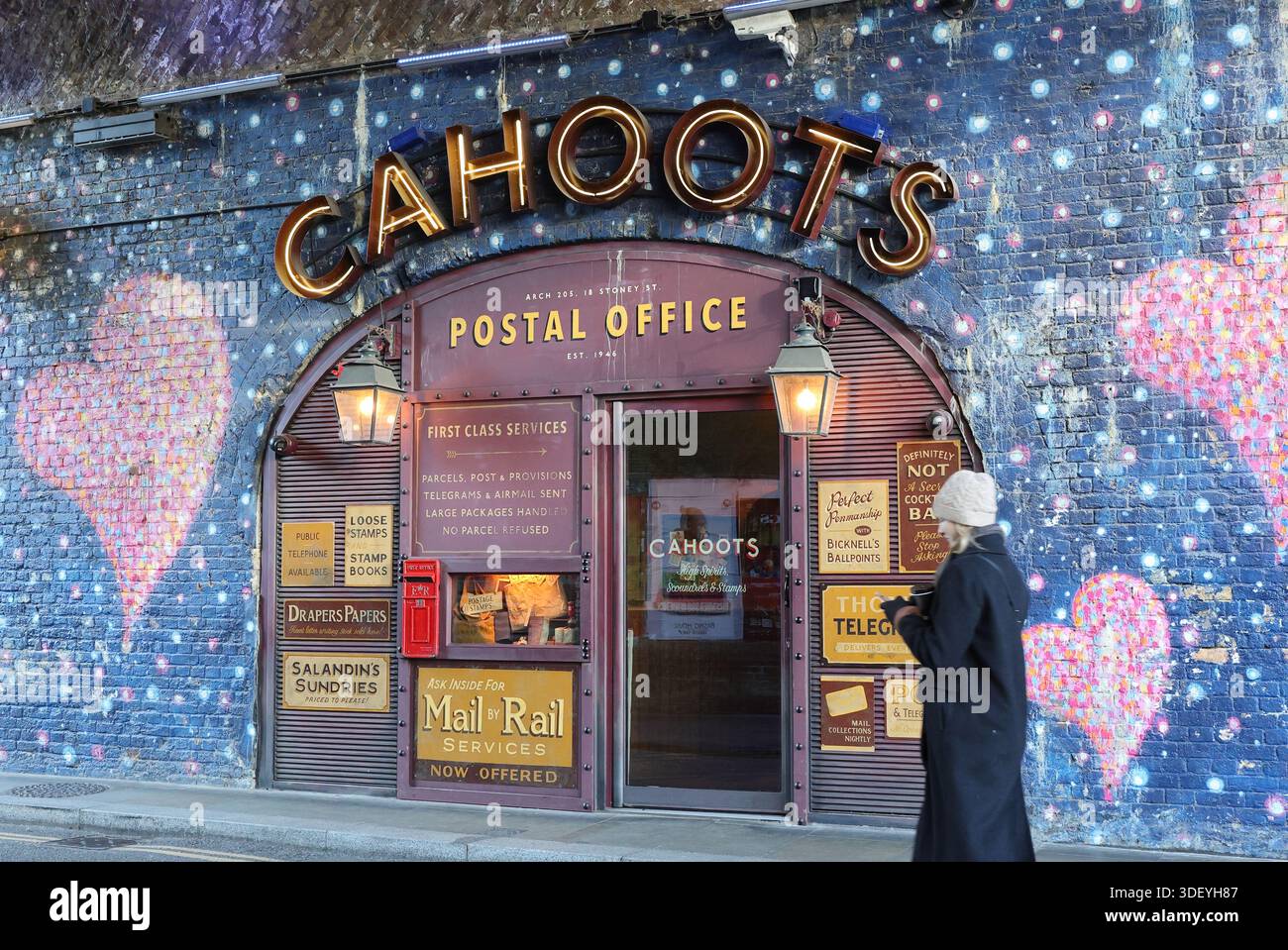 Cahoots Postal Office - 1940s themed cocktail bar, delivering cocktails ...