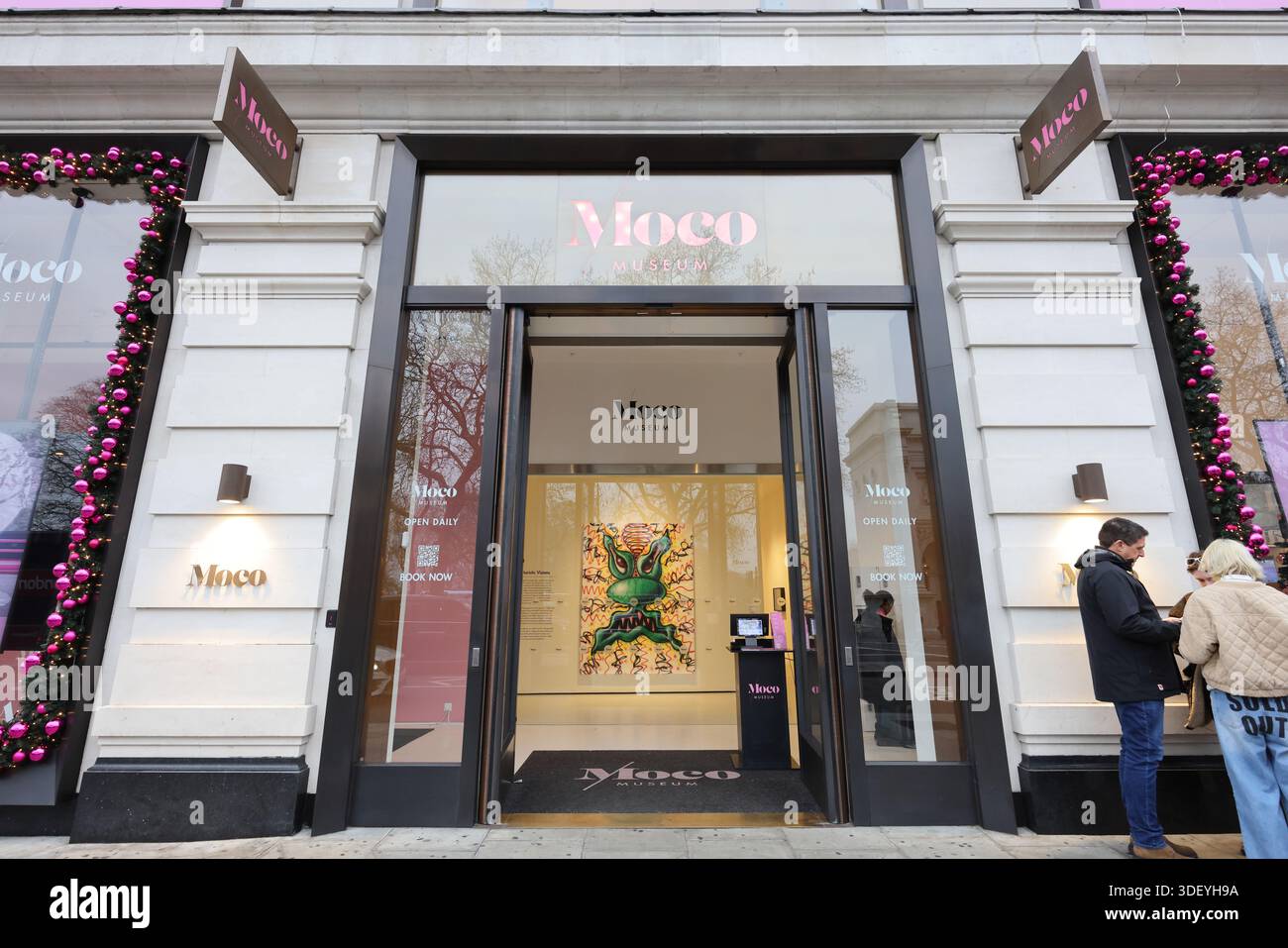 Moco Museum, independent, modern art museum at Marble Arch, London, a unique collection of 100 ...