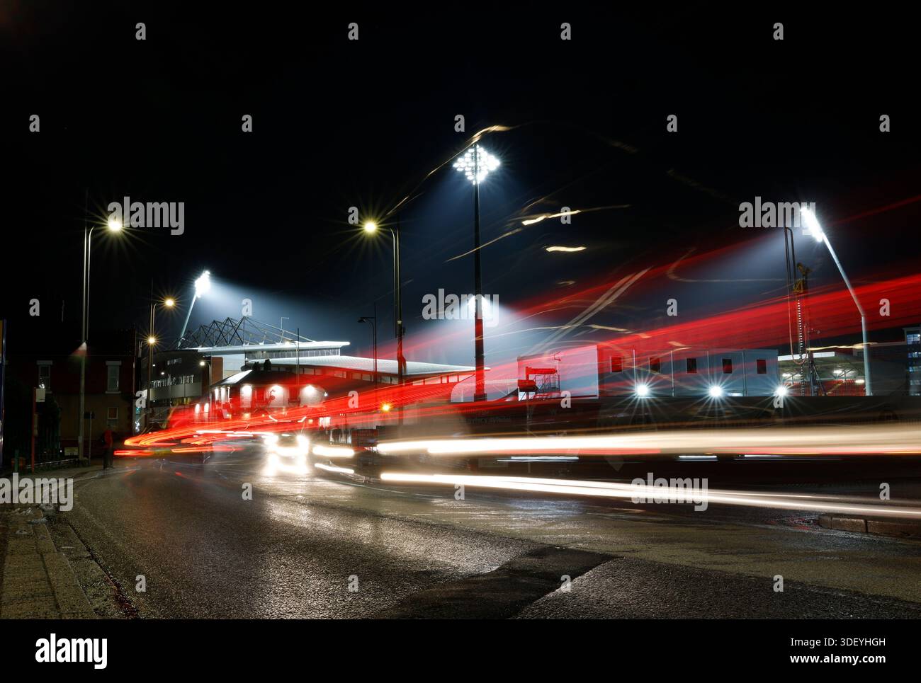 Wrexham, Wales, 9th January 2026. General view of the stadium before ...