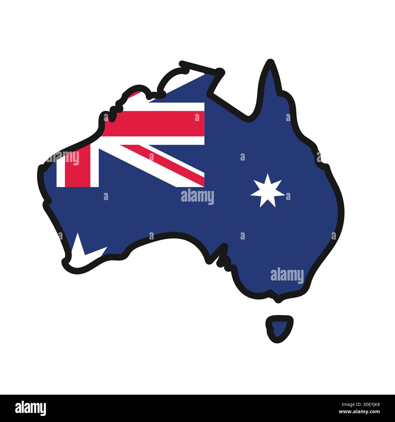 Geographic map australia sydney hi-res stock photography and images - Alamy