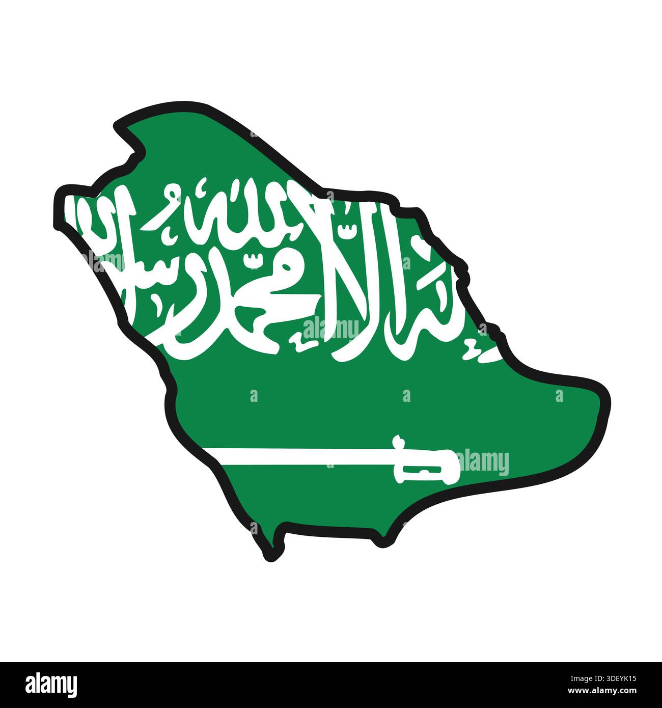 Saudi geographic Stock Vector Images - Alamy