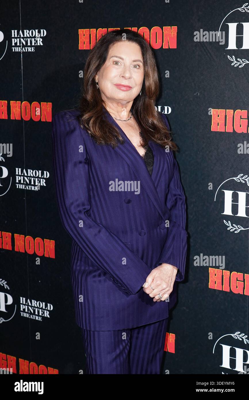Producer Paula Wagner attends High Noon at the Harold Pinter Theatre ...
