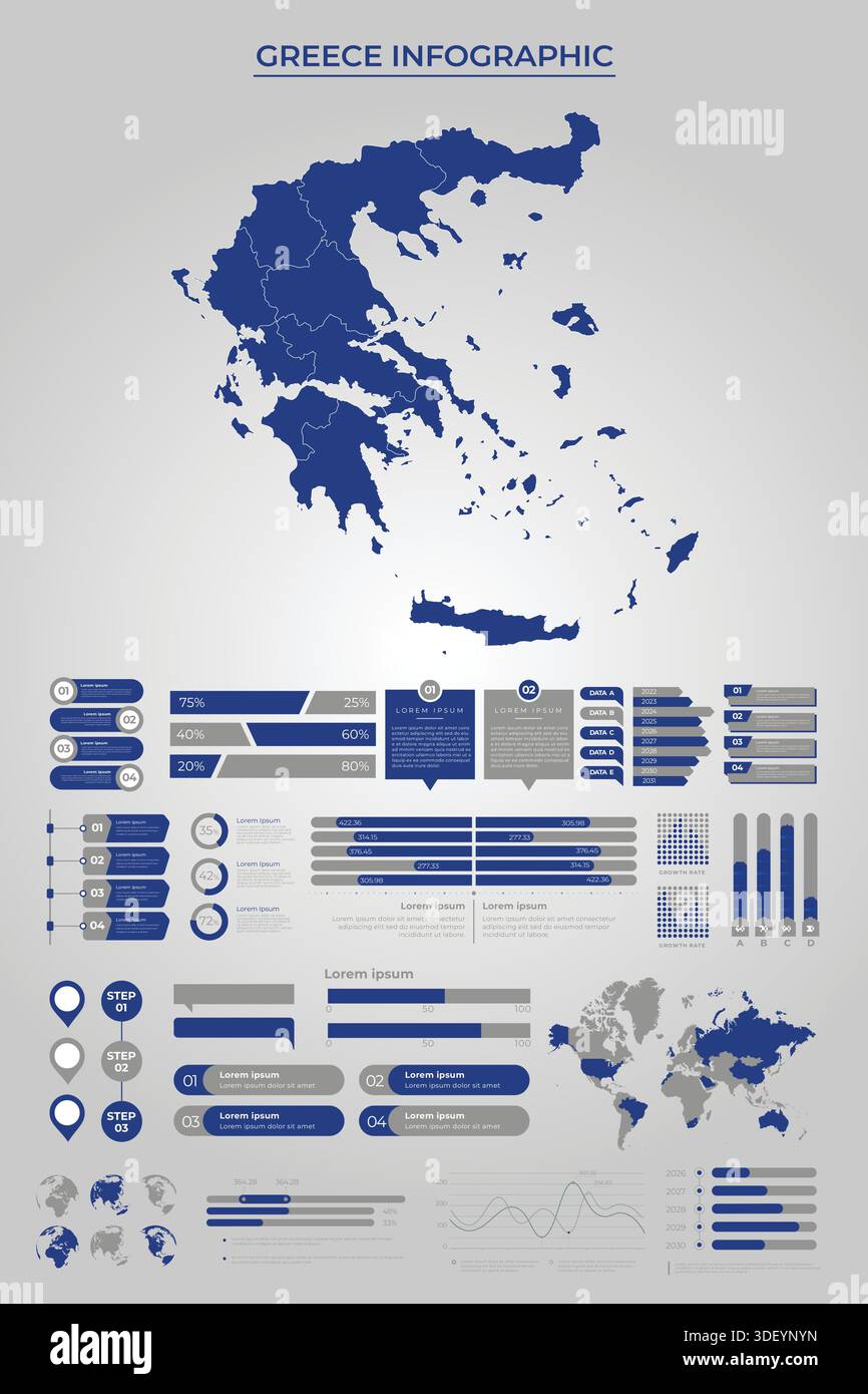 Greece statistics hi-res stock photography and images - Alamy
