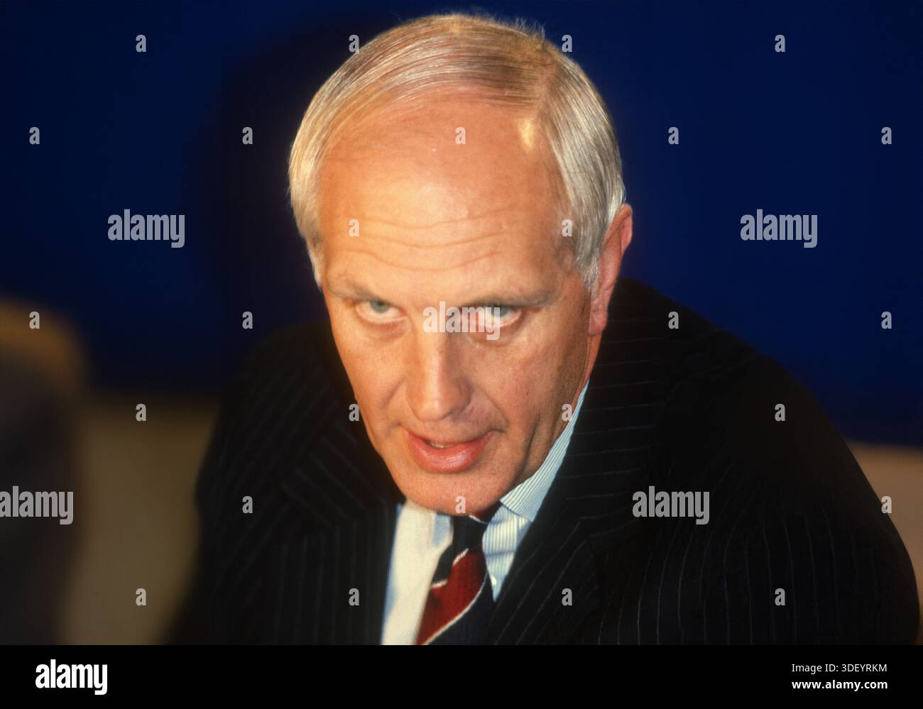 Chief Constable Geoffrey Dear January 1990 Stock Photo - Alamy