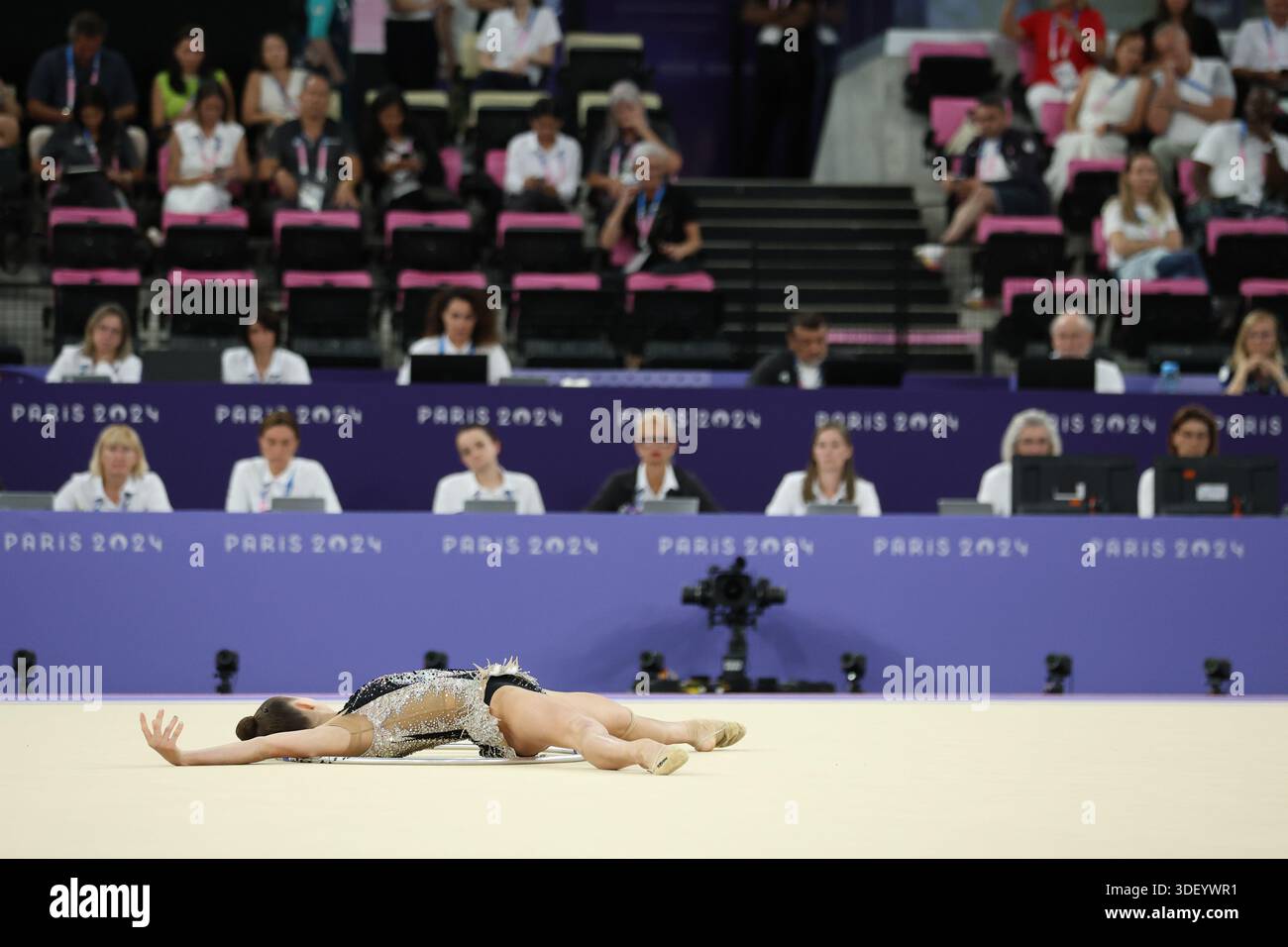 August 08th, 2024 - Paris, France: Daria Atamanov of Israel performs ...