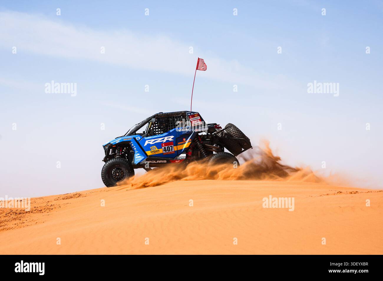 9th January 2026; Hail, Saudi Arabia; 2026 Dakar Rally, Stage Six; 407 ...