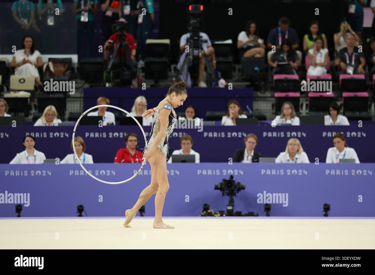 August 08th, 2024 - Paris, France: Daria Atamanov of Israel performs ...