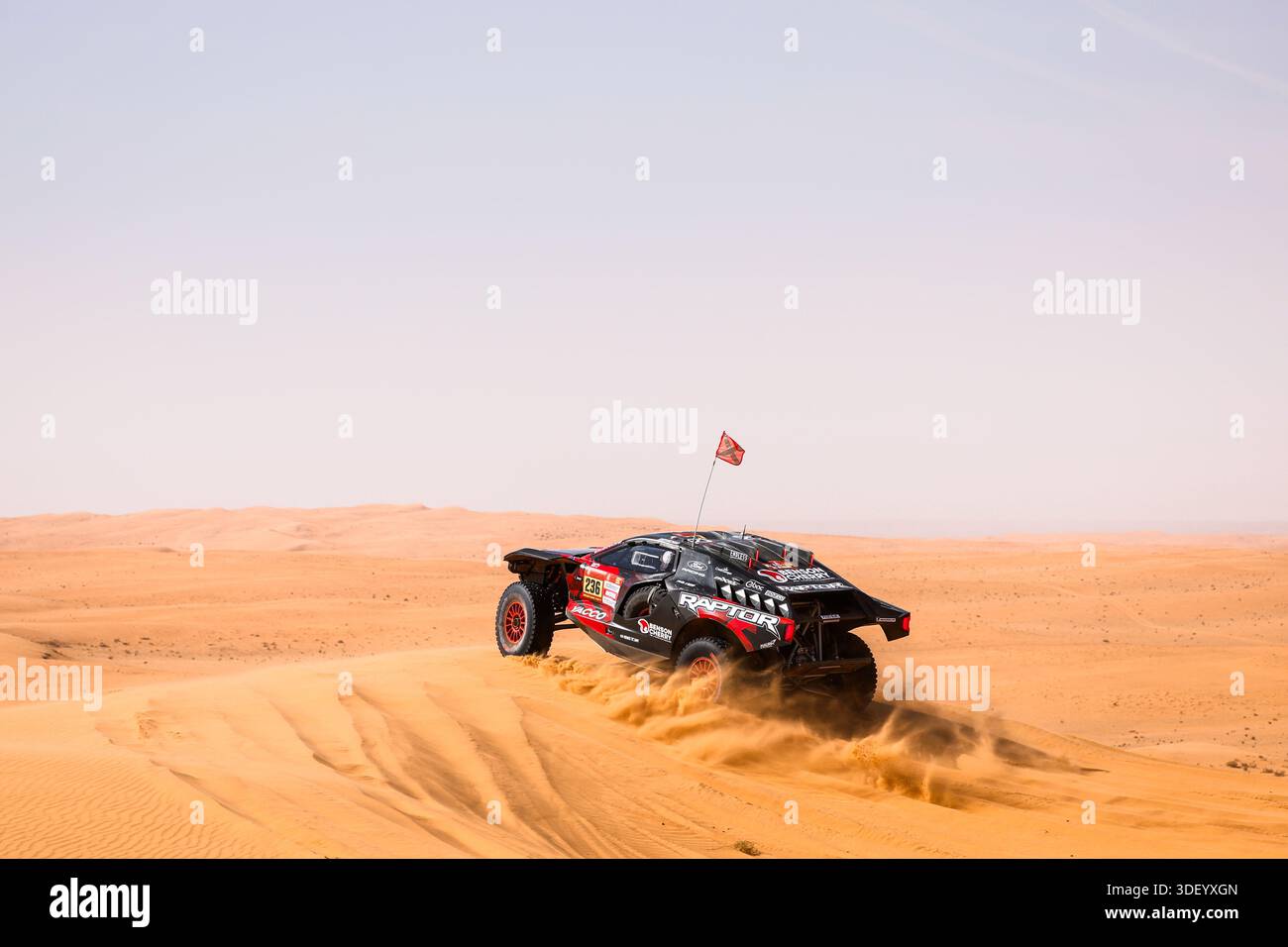 Hail, Saudi Arabia. 9th Jan, 2026. 2026 Dakar Rally, Stage Six; 236 ...