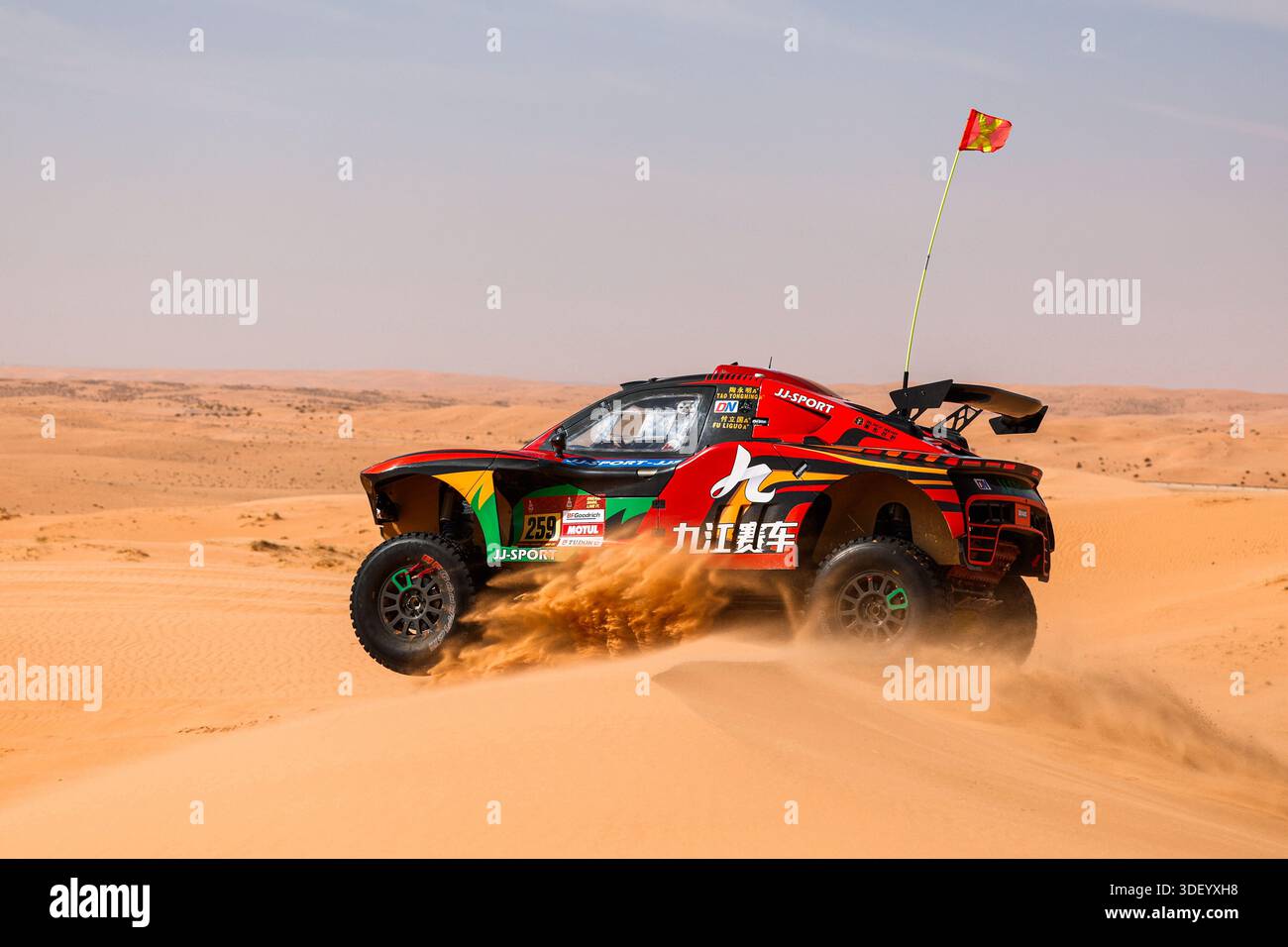 Hail, Saudi Arabia. 9th Jan, 2026. 2026 Dakar Rally, Stage Six; 259 TAO ...