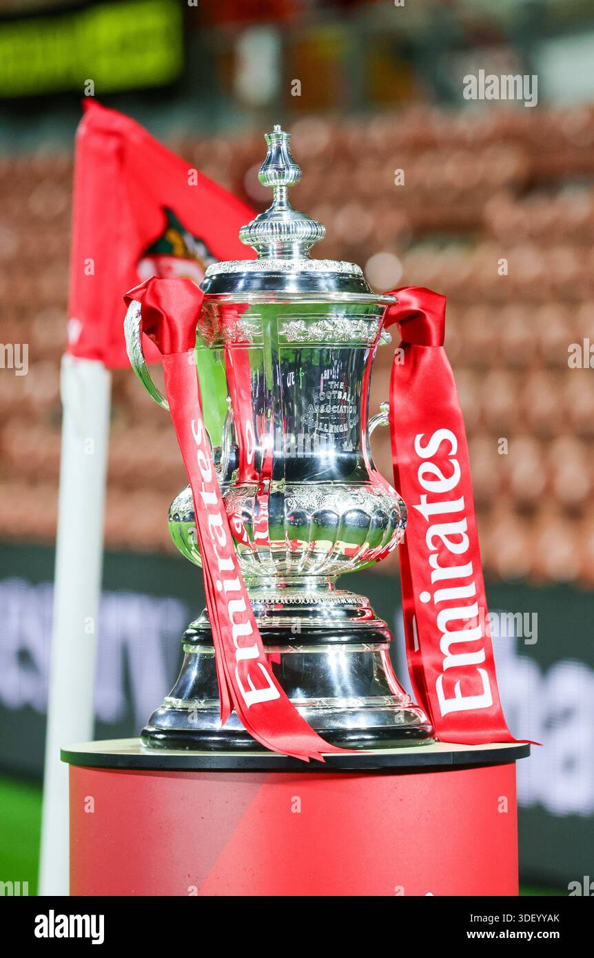 9th January 2026; Racecourse Ground, Wrexham, Wales; FA Cup Football ...