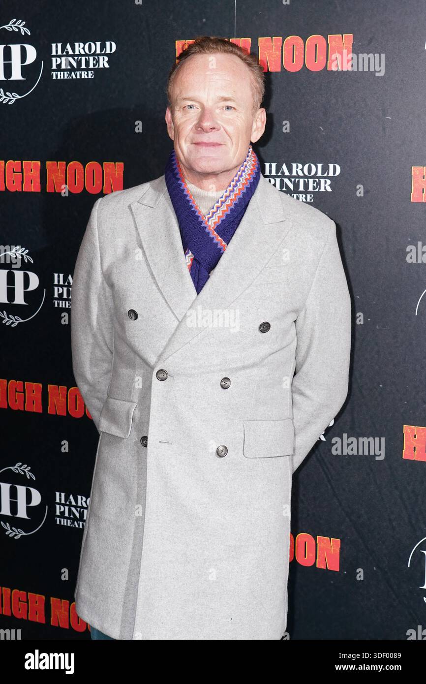 Alistair Petrie attends High Noon at the Harold Pinter Theatre, London ...