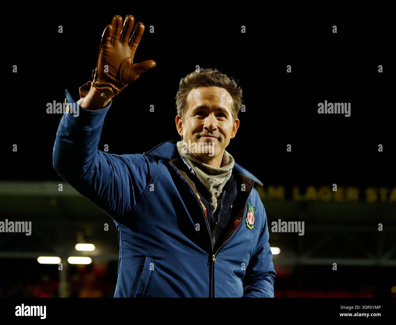 Wrexham, Wales, 9th January 2026. Wrexham Co-Owner Ryan Reynolds ...