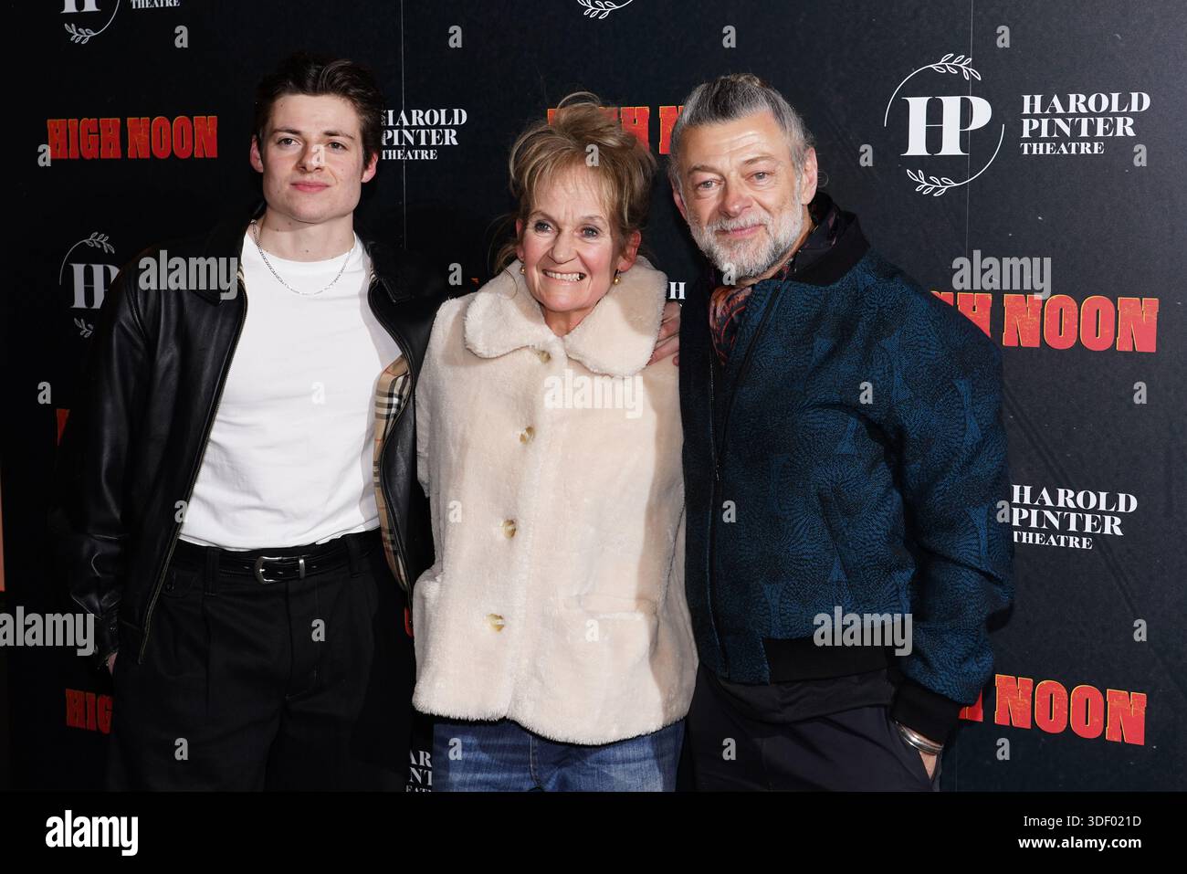 Louis Serkis-Ashbourne, Lorraine Ashbourne and Andy Serkis attend High ...
