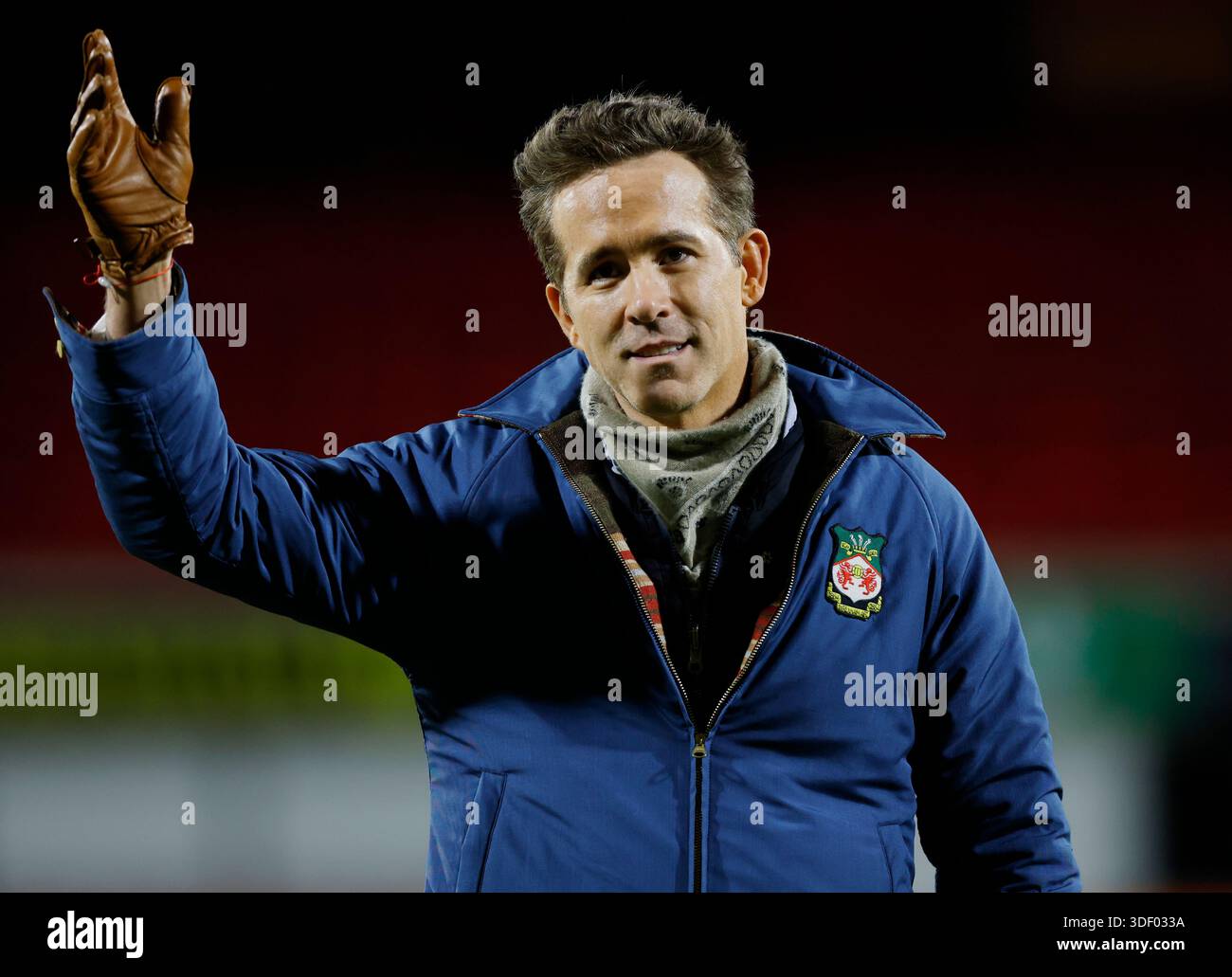 Wrexham, Wales, 9th January 2026. Wrexham Co-Owner Ryan Reynolds ...