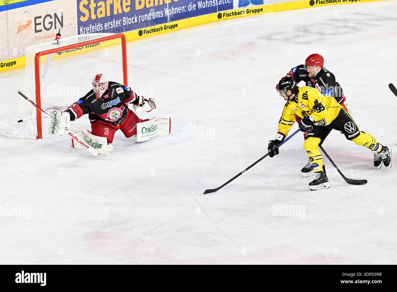 Eishockey DEL2 - 33 Spieltag: Krefeld Pinguine vs EV Landshut am 9.1. ...