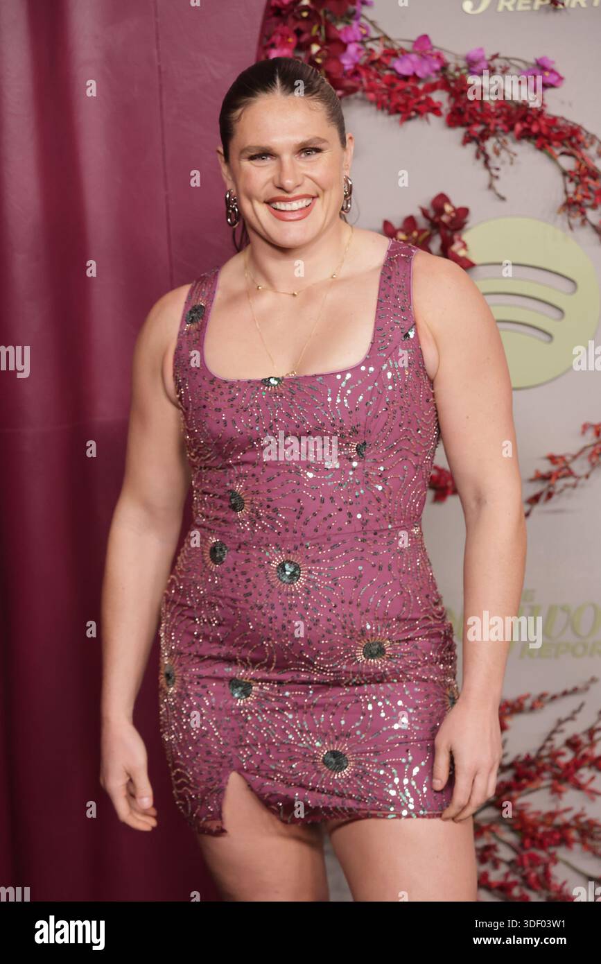 Ilona Maher attends the THR x Spotify Nominees Night ay The Lot at ...