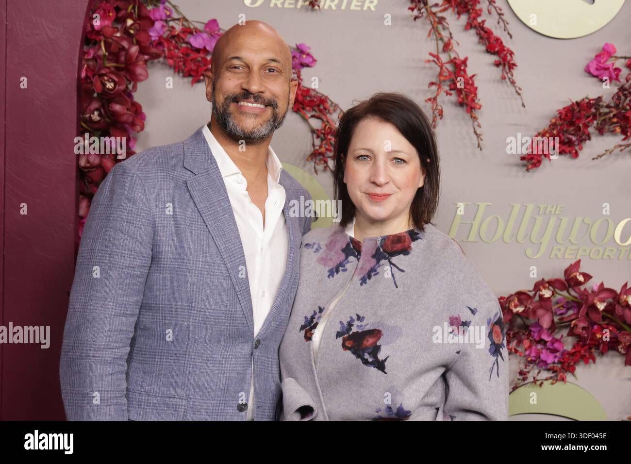 Keegan-Michael Key and Elle Key attend the THR x Spotify Nominees Night ...