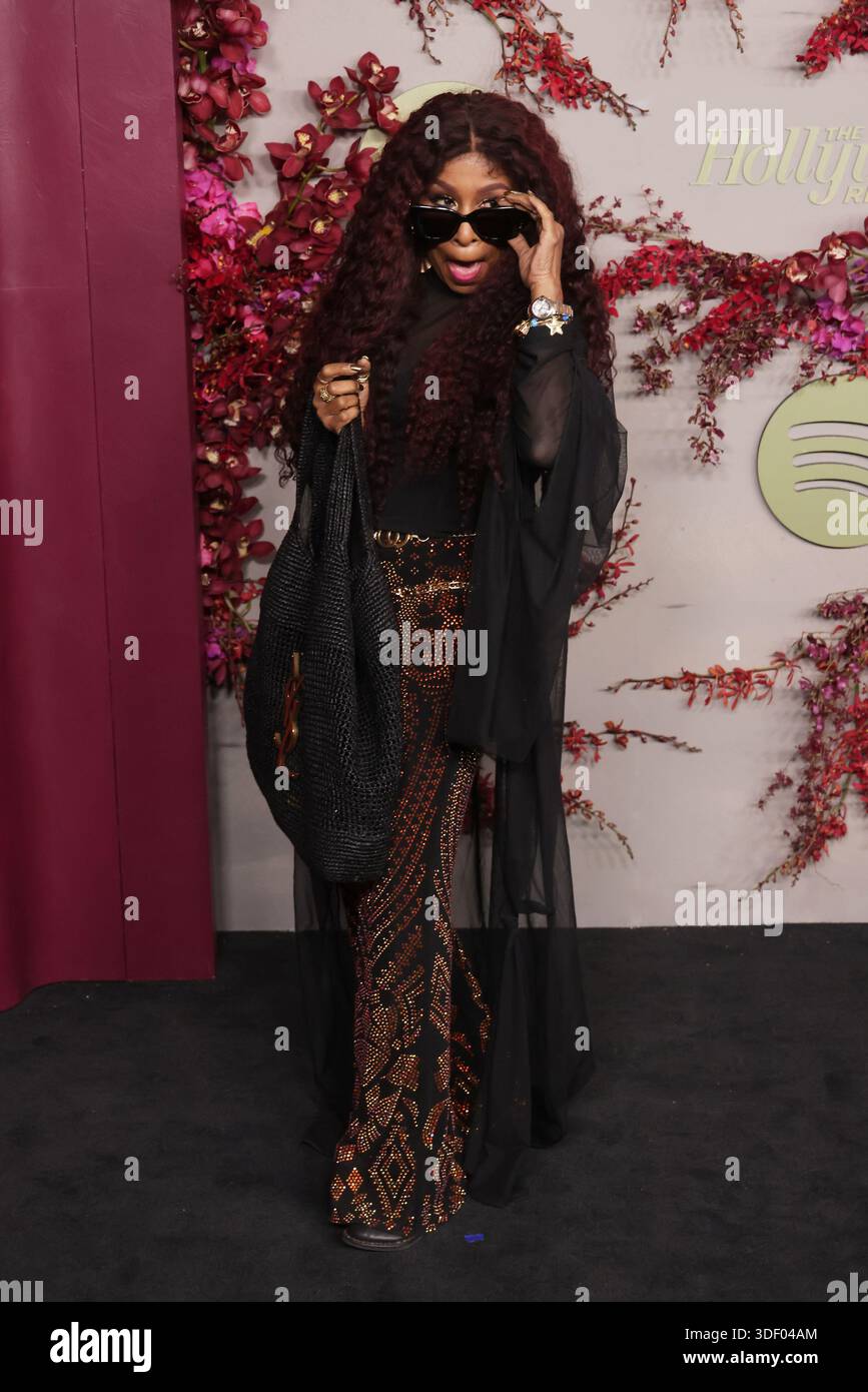 Chaka Khan attends the THR x Spotify Nominees Night ay The Lot at ...
