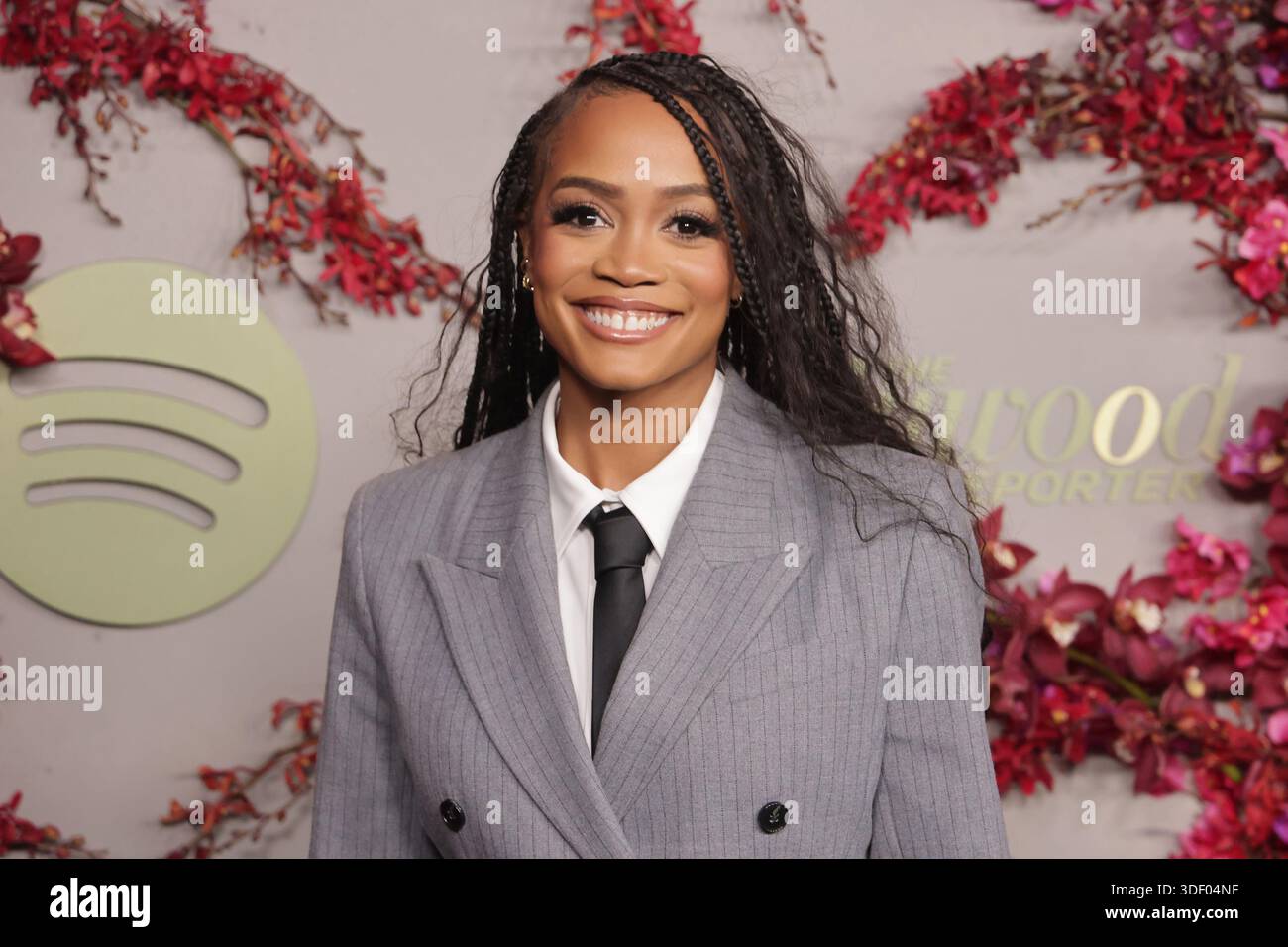 Rachel Lindsay attends the THR x Spotify Nominees Night ay The Lot at ...