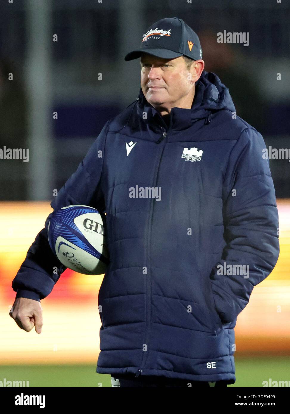 Edinburgh head coach Sean Everitt ahead of the Investec Champions Cup ...