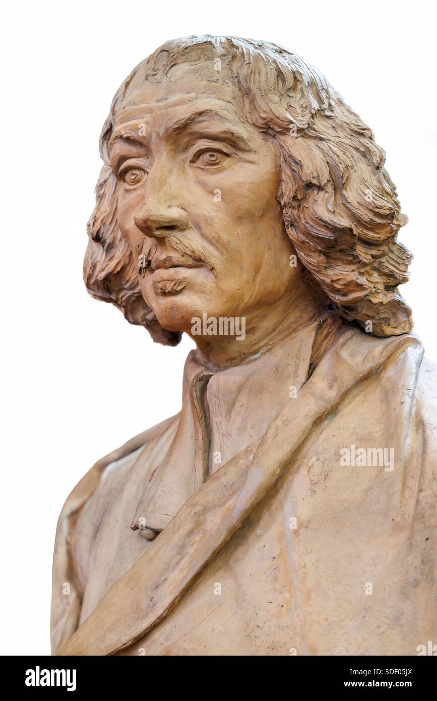 Bust of John Ray, London, England, UK Stock Photo - Alamy