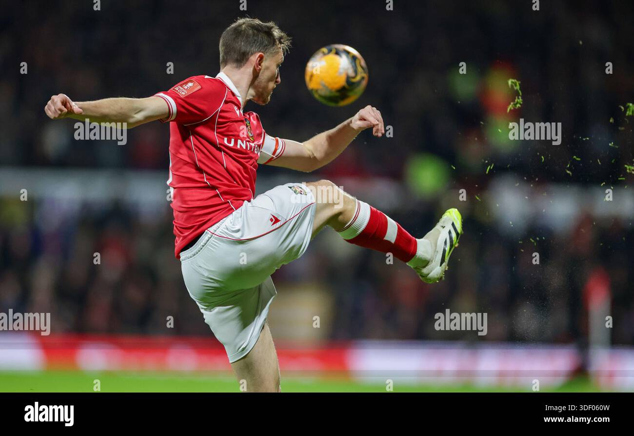 9th January 2026; Racecourse Ground, Wrexham, Wales; FA Cup Football ...