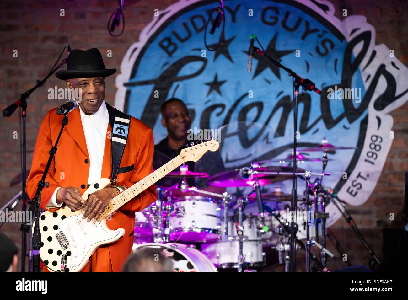 Buddy Guy performs on Thursday, Jan. 8, 2026 at Buddy Guy's Legends in ...