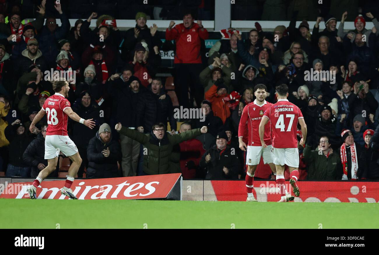 9th January 2026; Racecourse Ground, Wrexham, Wales; FA Cup Football ...